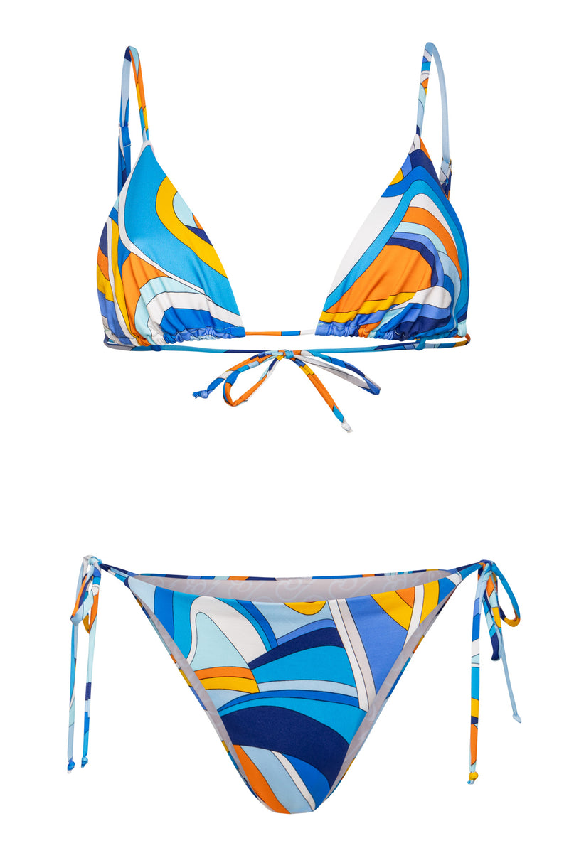 Triangle - Side string Bikini 'CUBA' – Macaw Waves